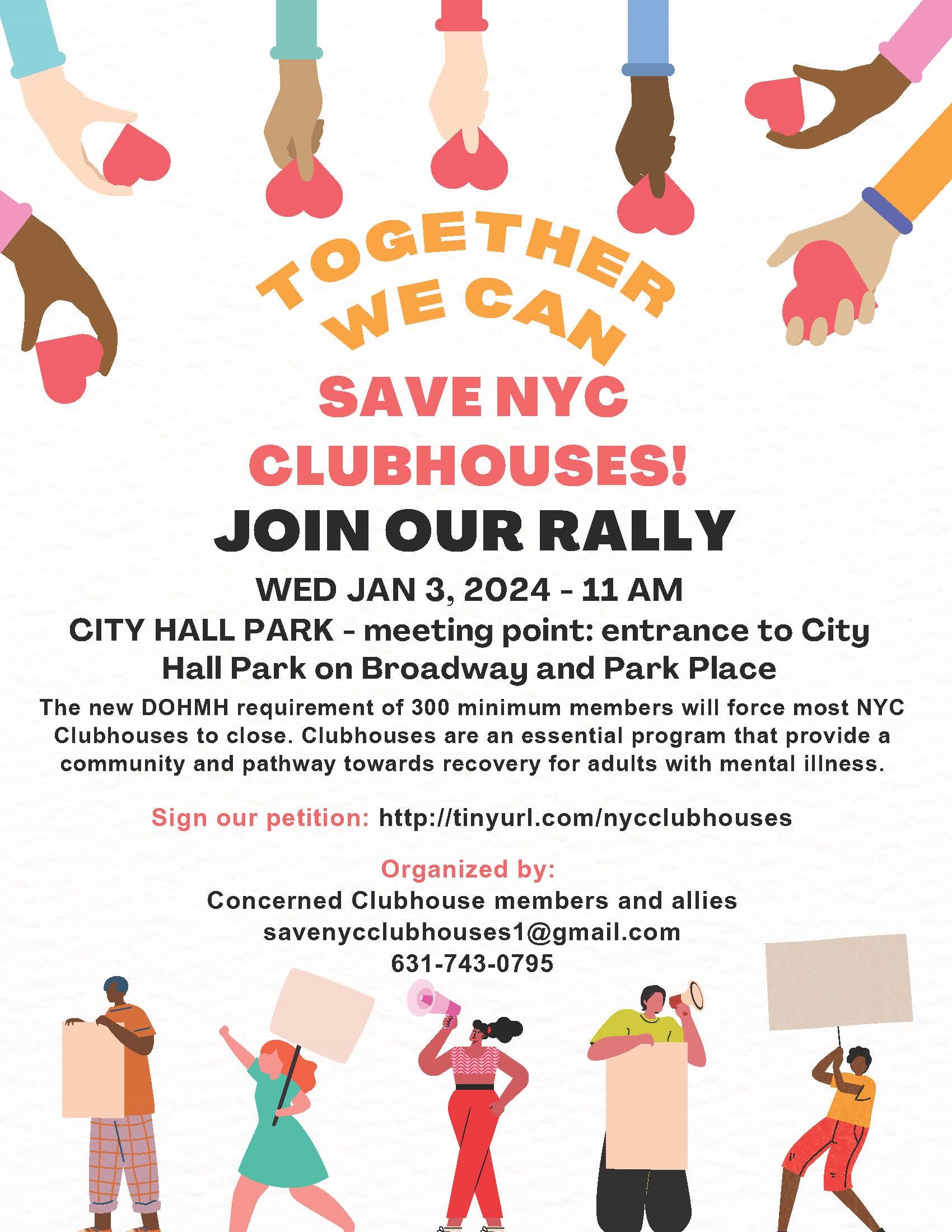TODAY! Rally to Save NYC Clubhouses at 11am at City Hall! - The ...