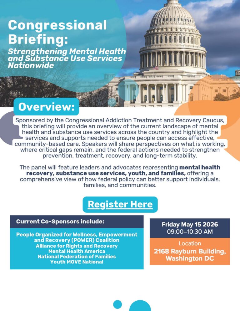 Join Us for A Congressional Briefing on Strengthening Mental Health ...